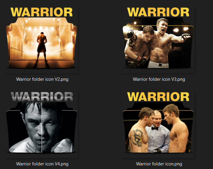 Warrior folder icon pack by sithshit on DeviantArt