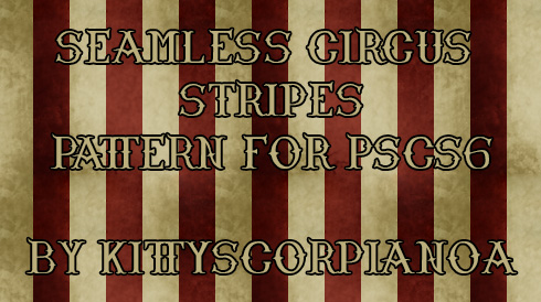 Vintage Circus Stripes