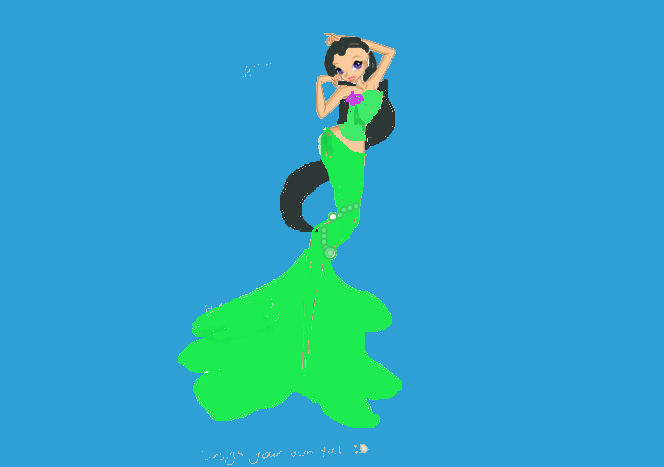 Mermaid- Emerald by winri25 on DeviantArt
