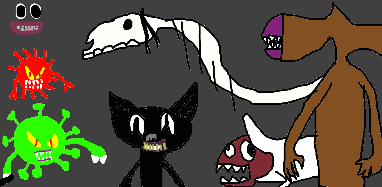 trevor henderson creatures by LANDENLOC on DeviantArt