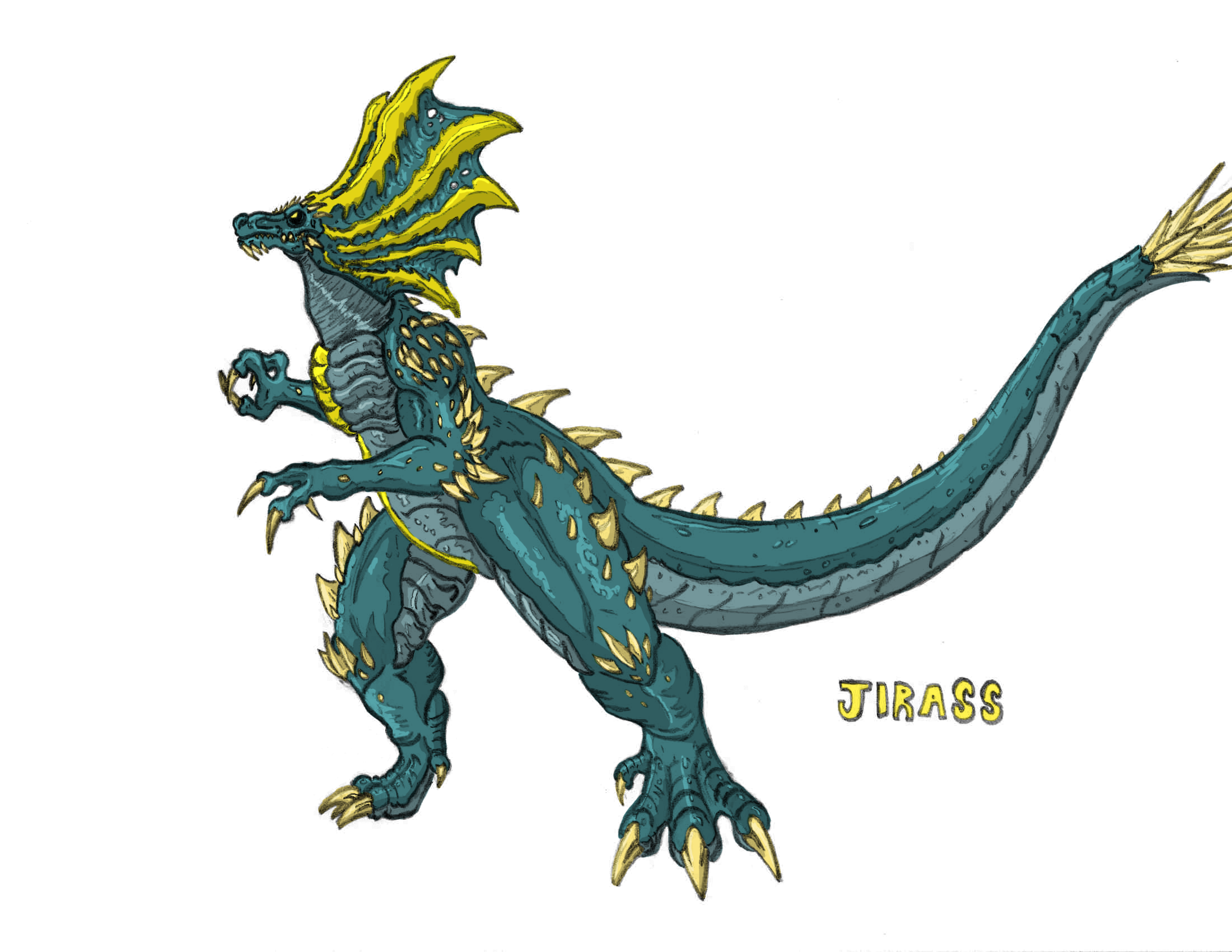 Jirass By Kaijudude On Deviantart