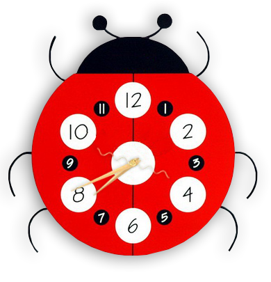 Ladybug Clock for xwidget by Jimking on DeviantArt