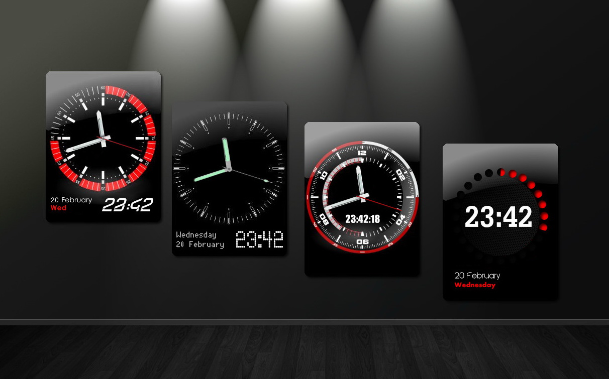 Luxury Clocks Collection vol.1 for xwidget by Jimking on DeviantArt