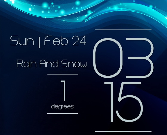 Elegance Clock V1 for xwidget by Jimking on DeviantArt