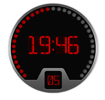 Stylish Digital Clock for xwidget by Jimking on DeviantArt