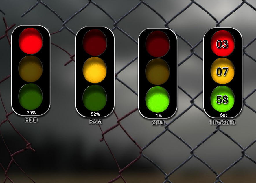 Traffic Lights Widgets for xwidget by Jimking on DeviantArt