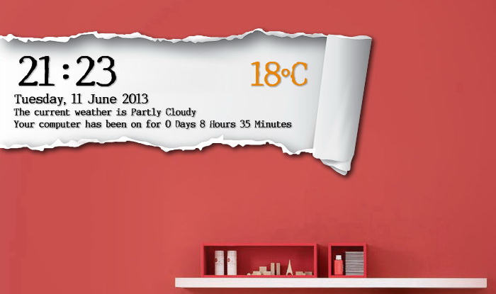 Ripped Paper Widget for xwidget by Jimking on DeviantArt