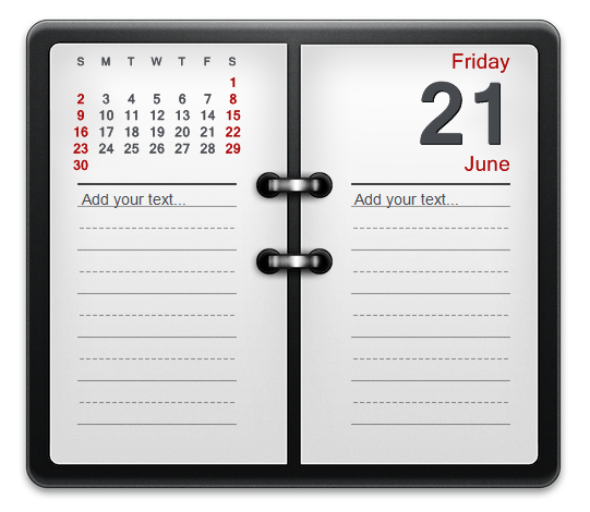 Agenda Widget for xwidget by Jimking on DeviantArt