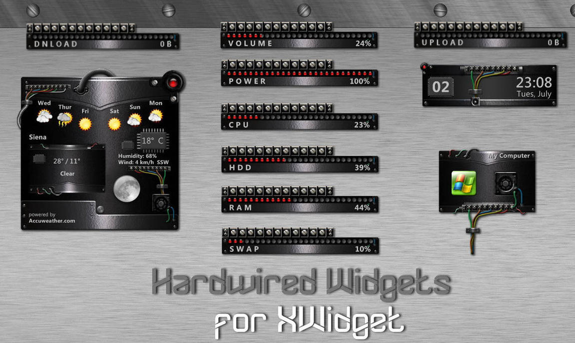 Hardwired Widgets Pack for xwidget (UPDATED) by Jimking on DeviantArt