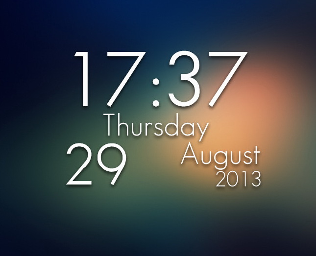 Elegance Clock V5 for xwidget by Jimking on DeviantArt