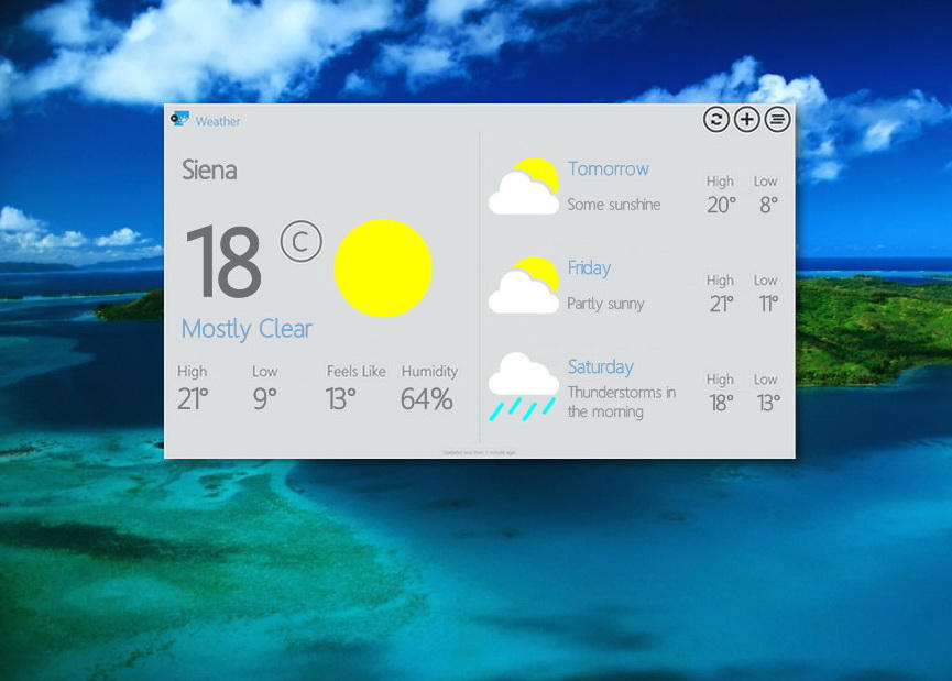 Windows8 Weather Tab for xwidget by Jimking on DeviantArt