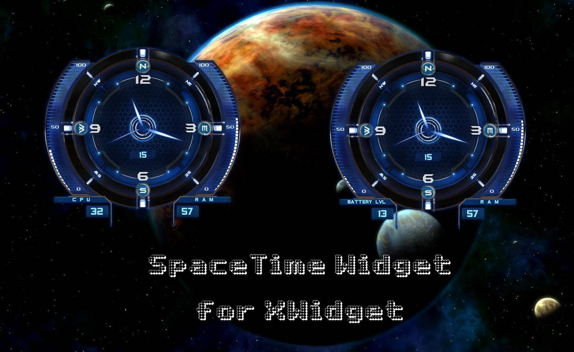 SpaceTime Widget for xwidget by Jimking on DeviantArt