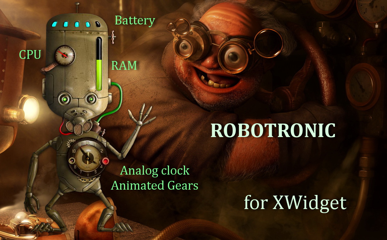 Robotronic for xwidget by Jimking on DeviantArt