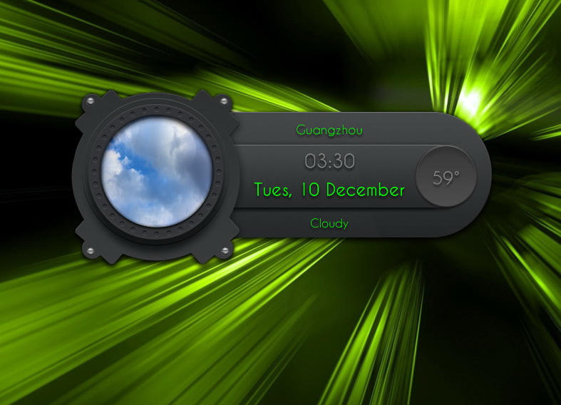 Green Power Widget for xwidget by Jimking on DeviantArt