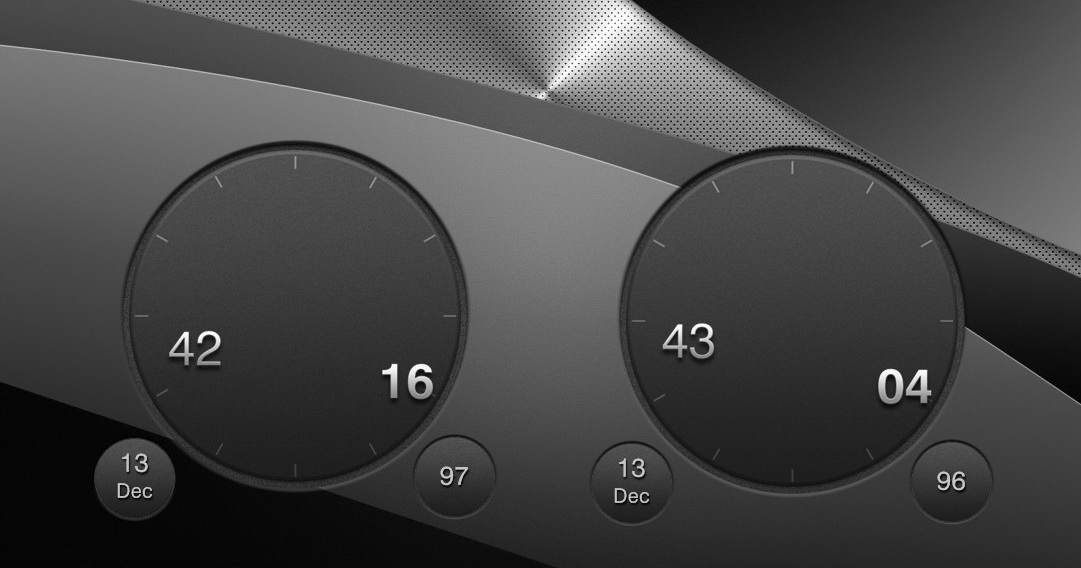 Analog Digital Clock Mod for xwidget by Jimking on DeviantArt