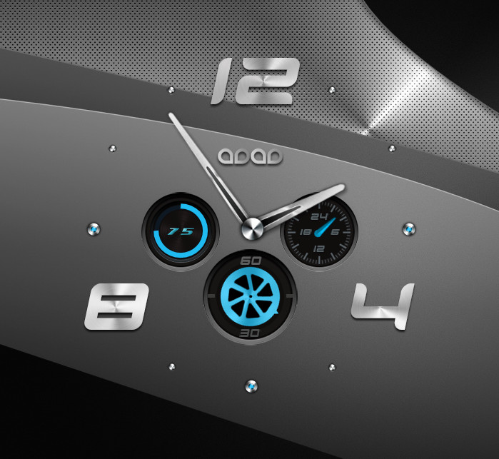 Chrono HD Clock for xwidget by Jimking on DeviantArt