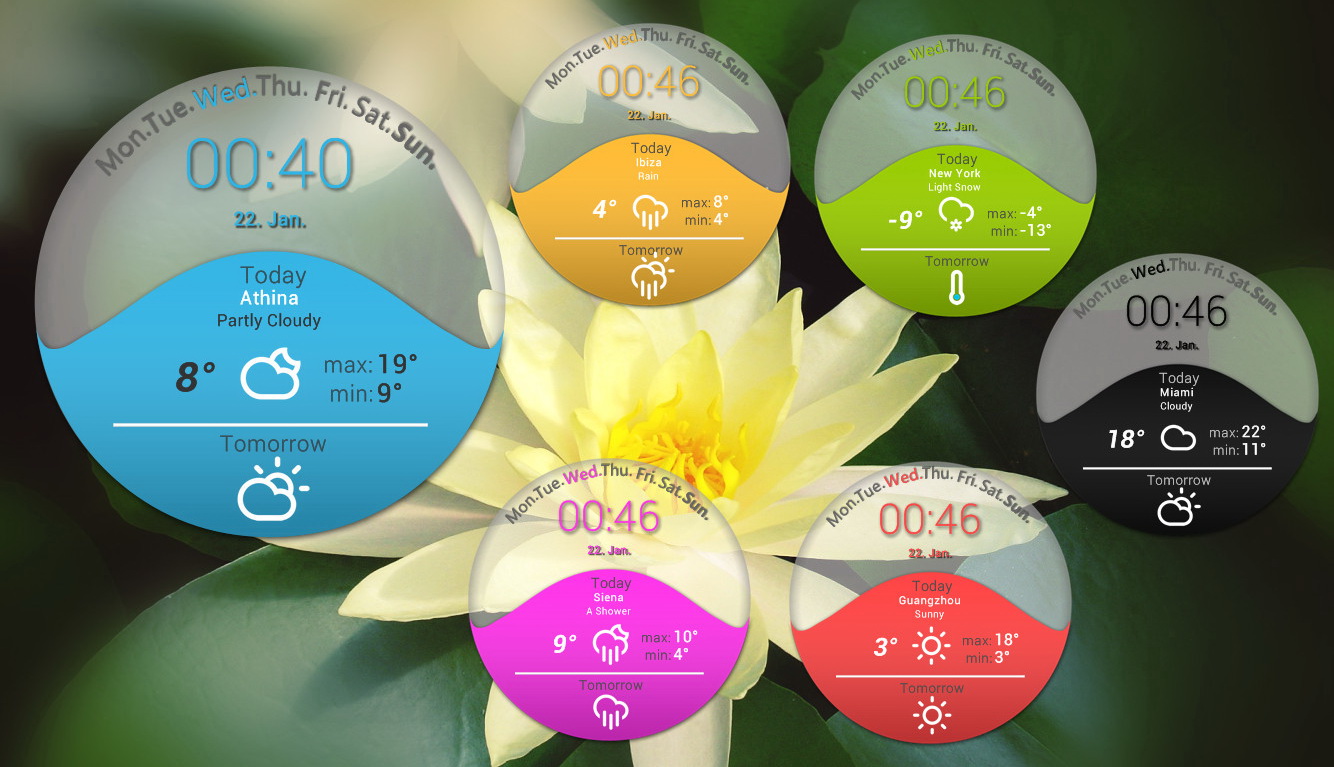 Infolicious Pro Widgets for xwidget (edited) by Jimking on DeviantArt