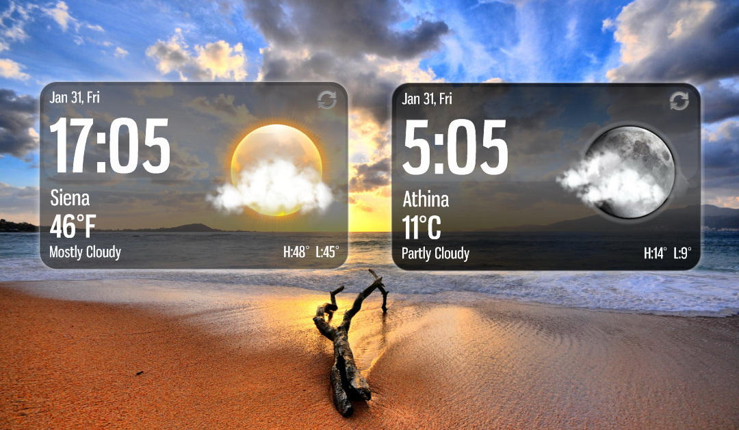 Aero Glass Weather for xwidget by Jimking on DeviantArt