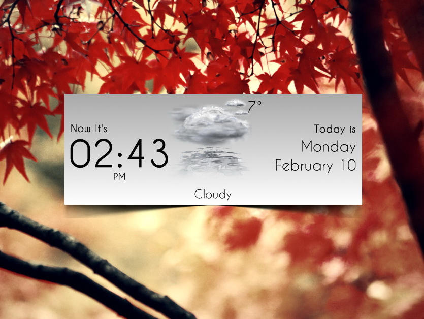 Reflections Widget for xwidget by Jimking on DeviantArt