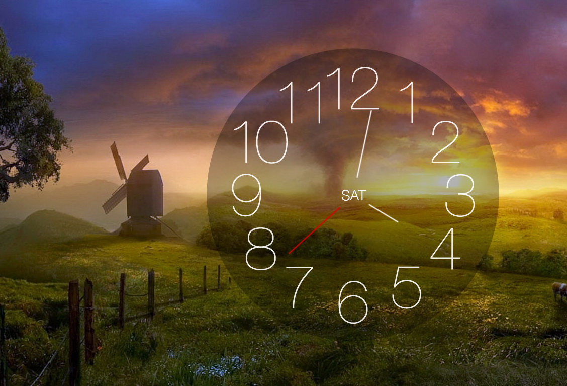 Light Clock for xwidget by Jimking on DeviantArt