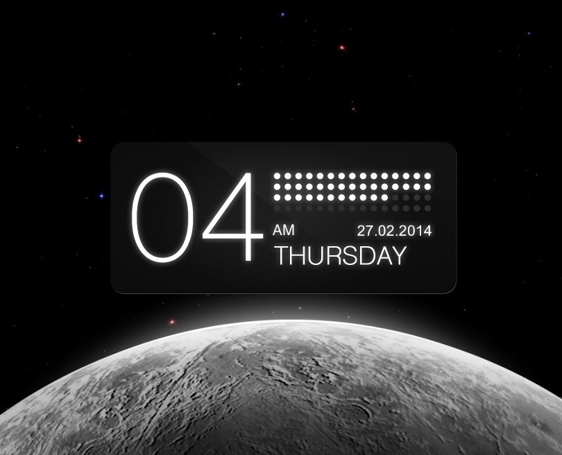 Lunar Clock for xwidget by Jimking on DeviantArt