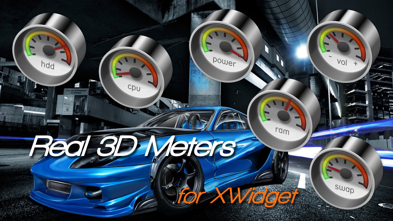 Real 3D Meters for xwidget by Jimking on DeviantArt