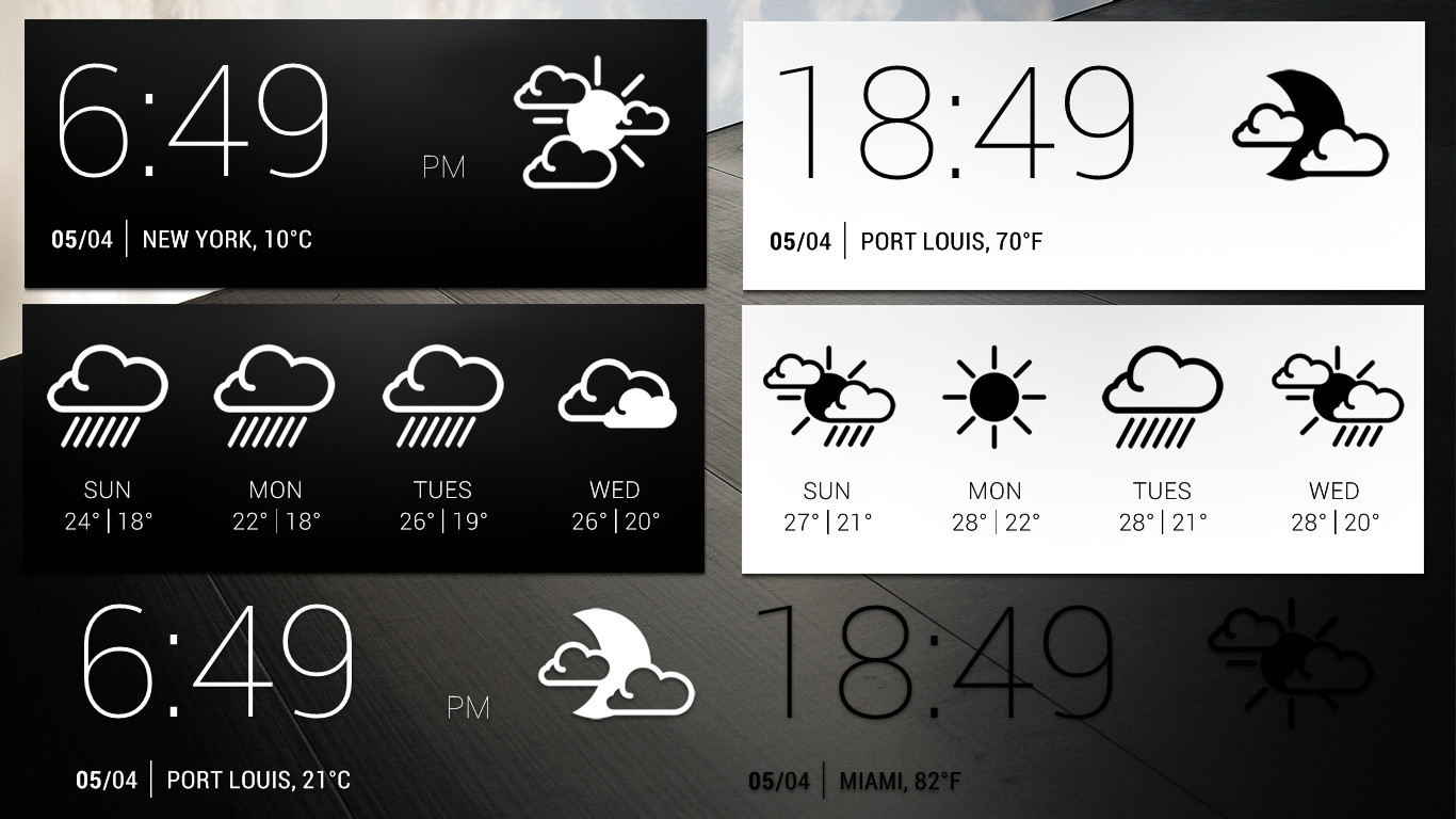 Sense 5 HD Widgets for xwidget by Jimking on DeviantArt