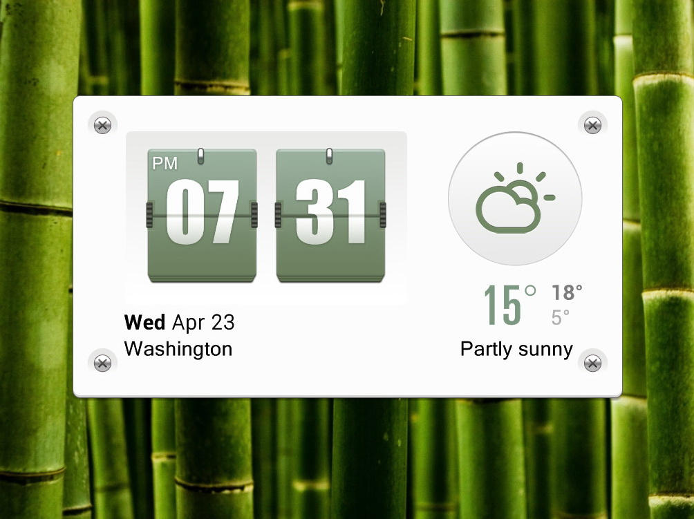GreenFlip Widget HD for xwidget by Jimking on DeviantArt