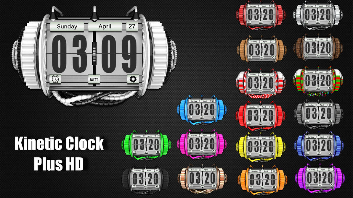 Kinetic Clock Plus HD for xwidget (FIXED) by Jimking on DeviantArt