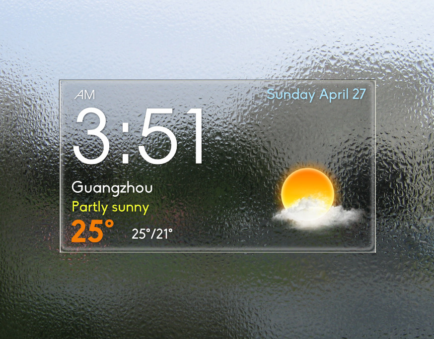 Clear Glass Widget for xwidget by Jimking on DeviantArt