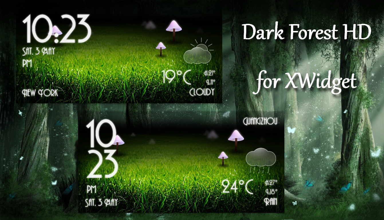 Dark Forest HD for xwidget by Jimking on DeviantArt