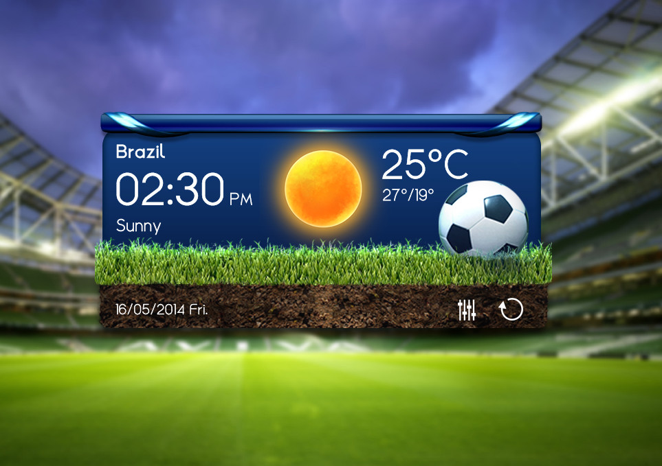 Football Style Widget for xwidget by Jimking on DeviantArt