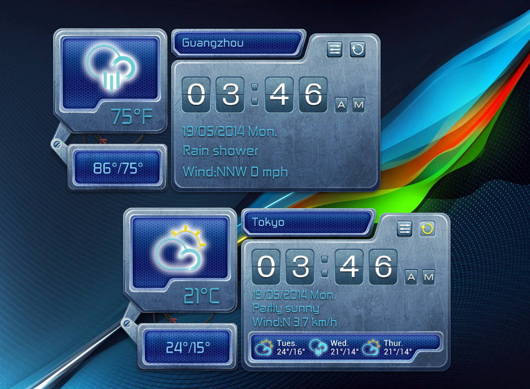 Mechanics Style Widget HD for xwidget by Jimking on DeviantArt