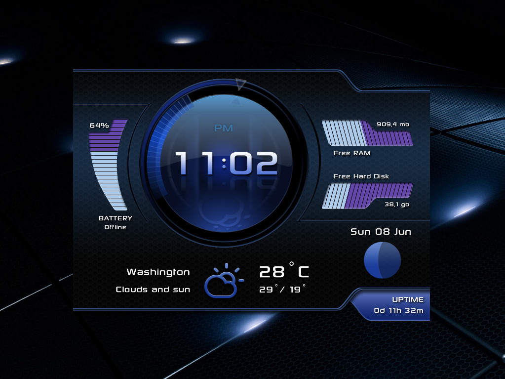 Blue Tab for xwidget (edited) by Jimking on DeviantArt