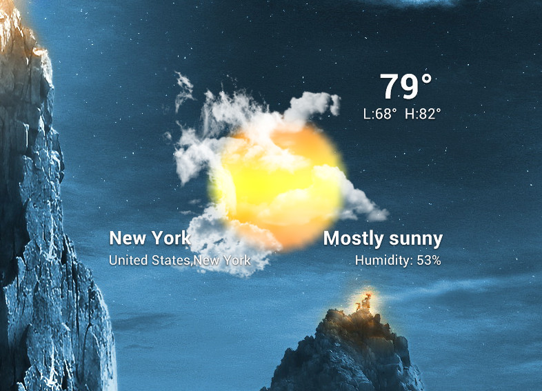Mini Weather V2 for xwidget by Jimking on DeviantArt