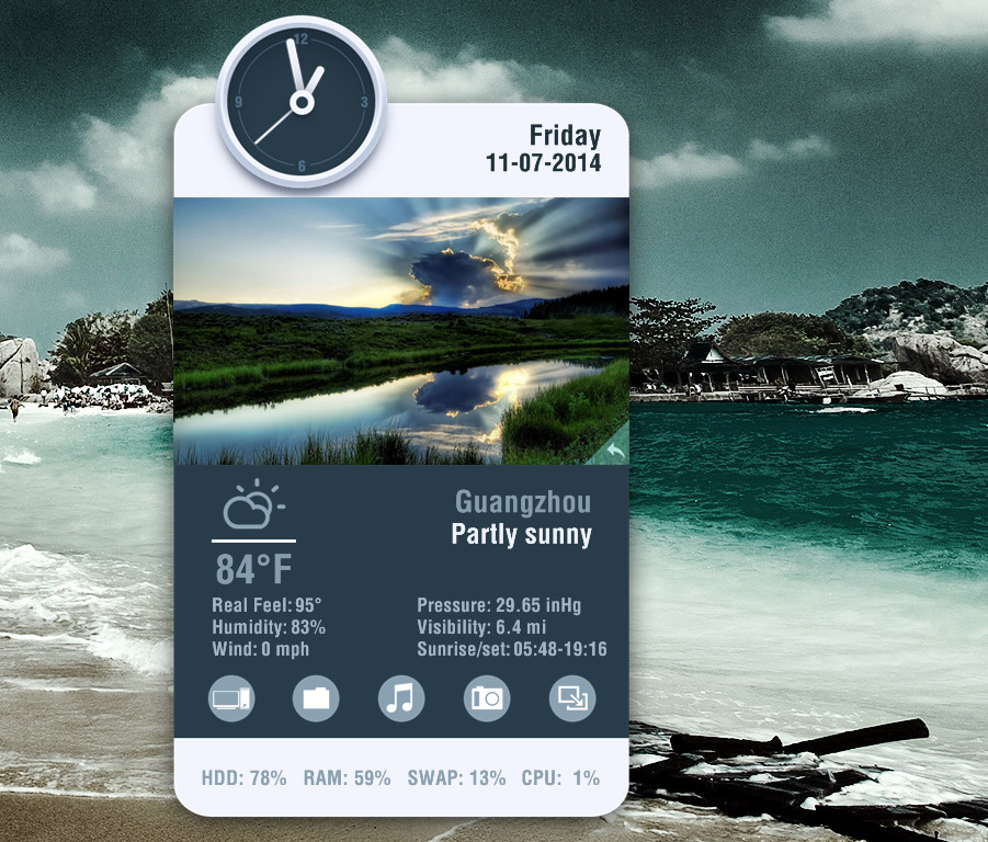 Stylish Widget for xwidget by Jimking on DeviantArt