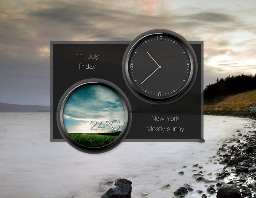 Dark Tab Widget for xwidget by Jimking on DeviantArt