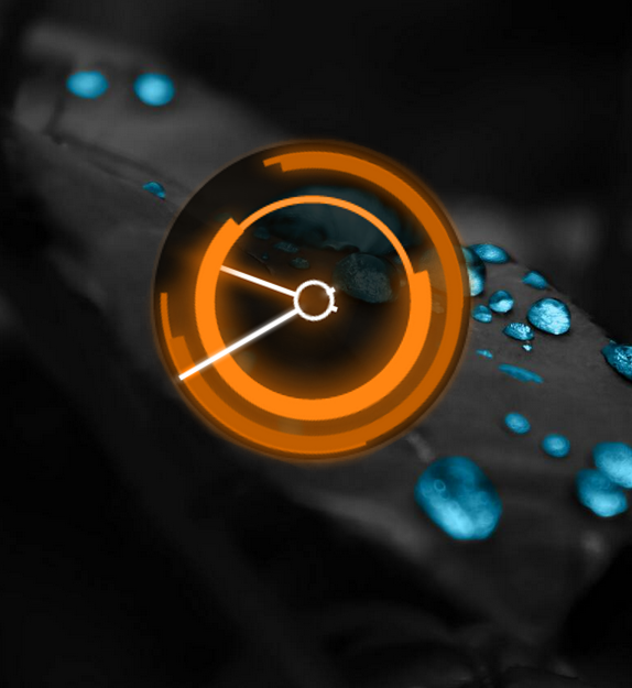 MIUI Glow Clock for xwidget by Jimking on DeviantArt