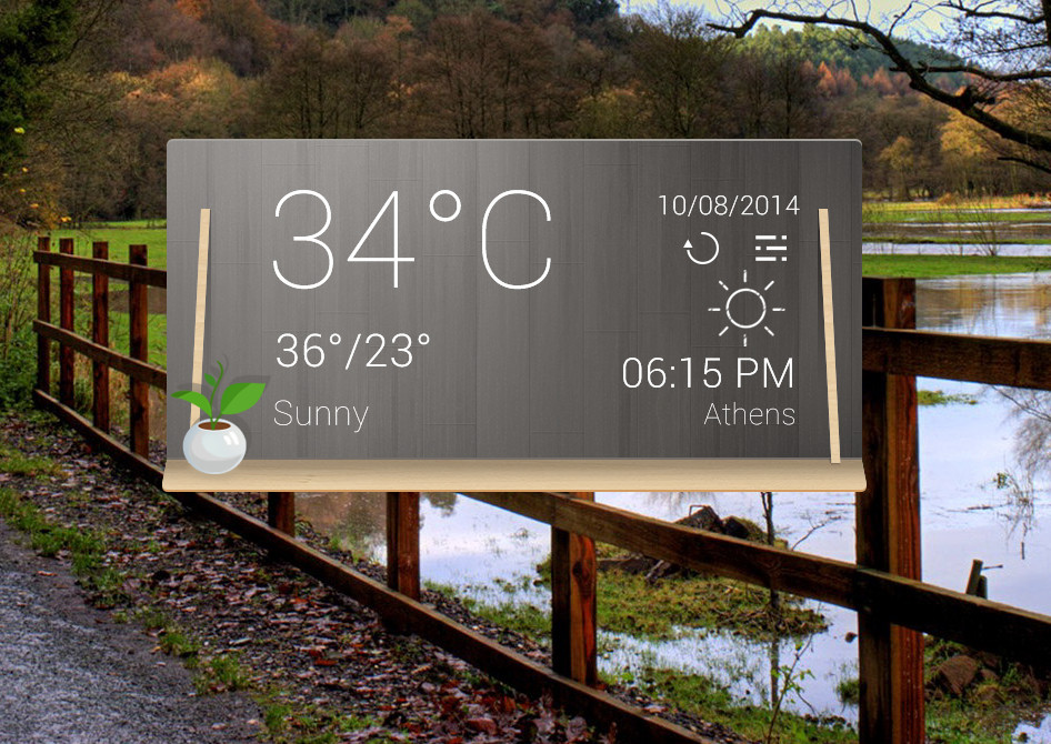 Black Wood Widget for xwidget by Jimking on DeviantArt