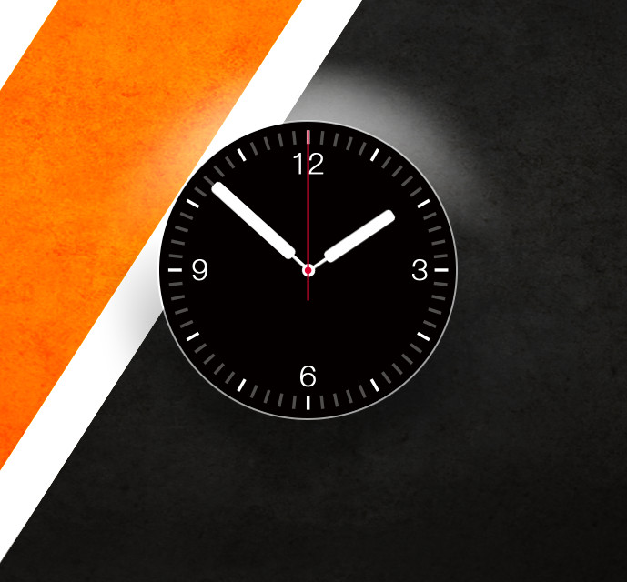 Embossed Analog Clock for xwidget by Jimking on DeviantArt