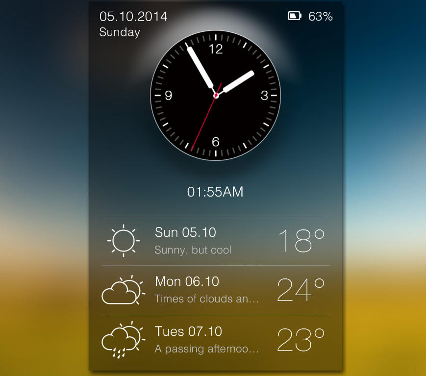 Daily Widget for xwidget by Jimking on DeviantArt