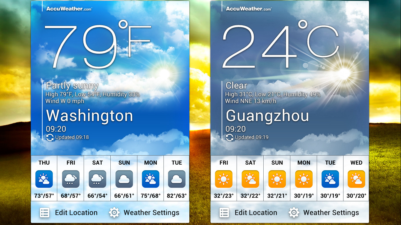 ASUS Padfone 2 Weather Screen Widget for xwidget by Jimking on DeviantArt