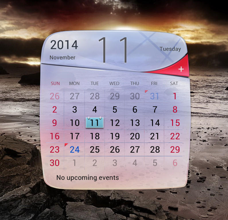Oppo Find 5 Calendar HD 2 for xwidget by Jimking on DeviantArt