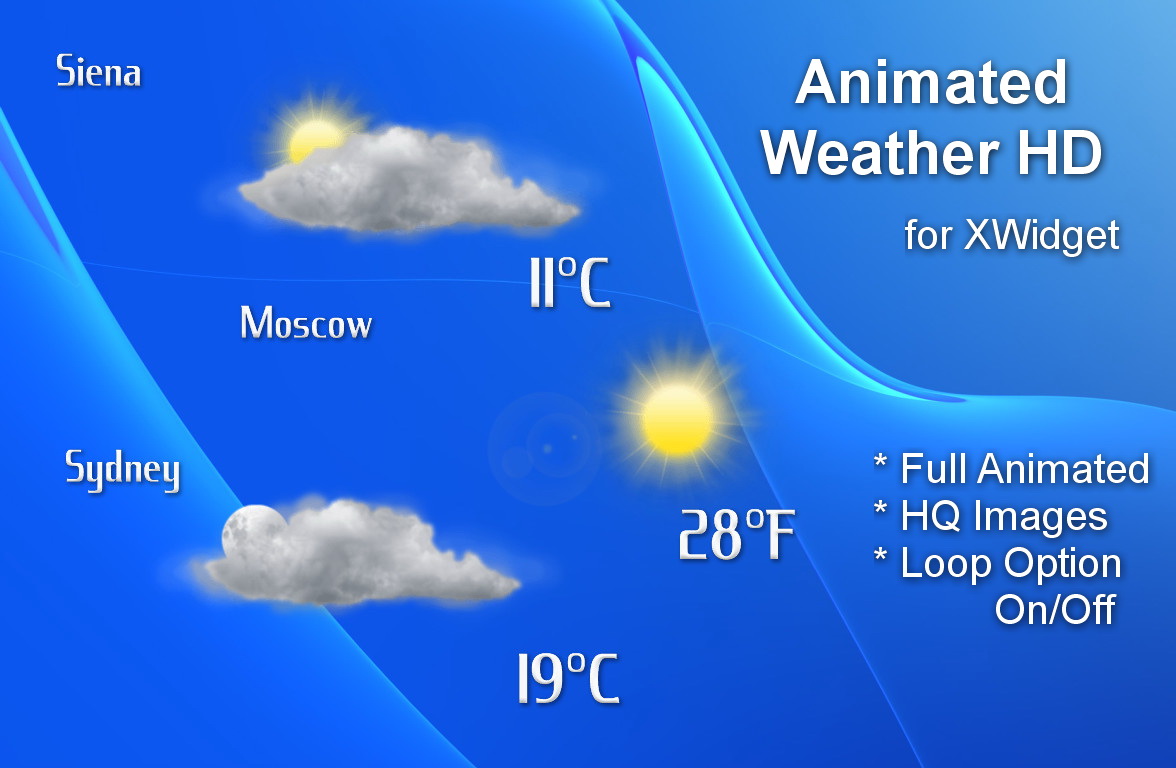 Animated Weather HD for xwidget by Jimking on DeviantArt