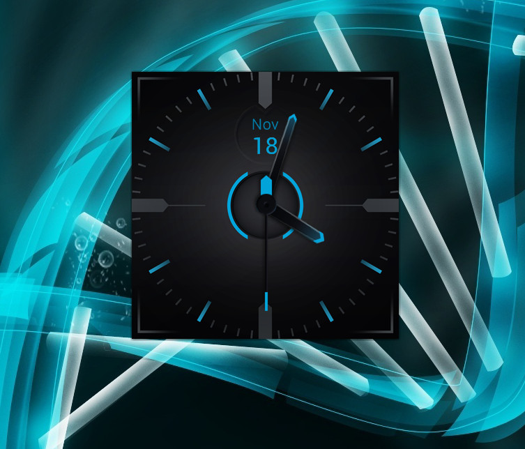 Stealth Clock for xwidget by Jimking on DeviantArt