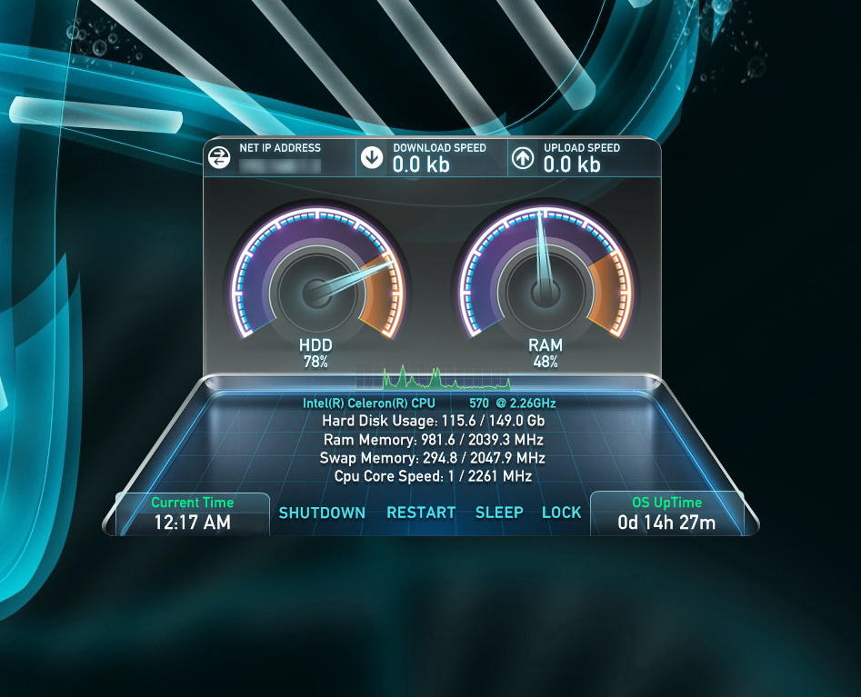 Modern 3D Meter 2 for xwidget by Jimking on DeviantArt