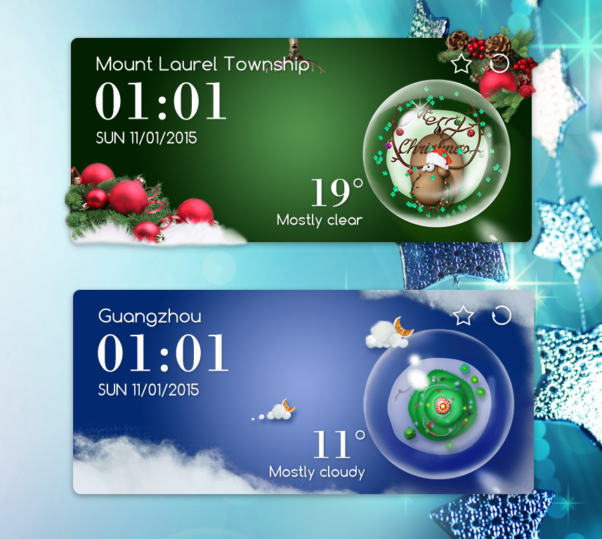 Crystal Holidays Widget for xwidget by Jimking on DeviantArt