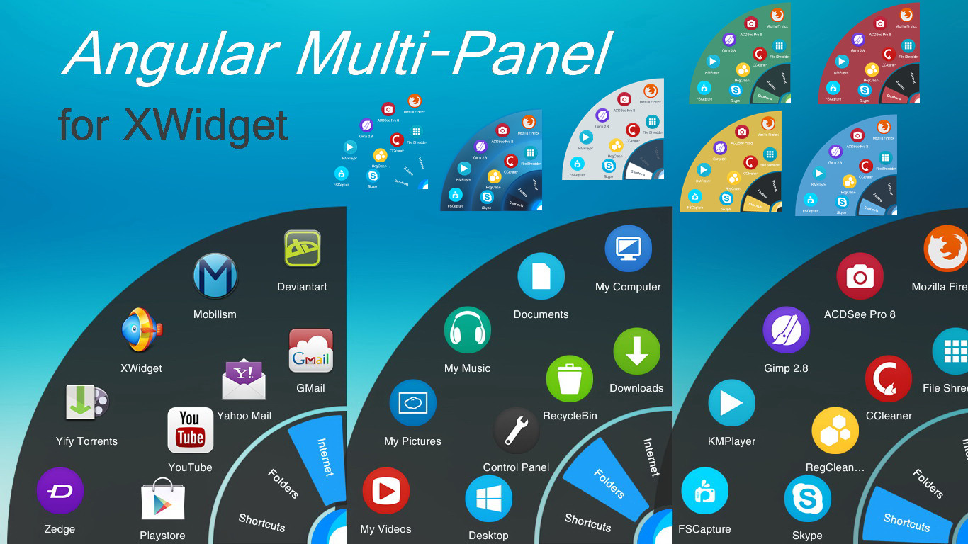 Angular Multi-Panel Widgets for xwidget (animated) by Jimking on DeviantArt