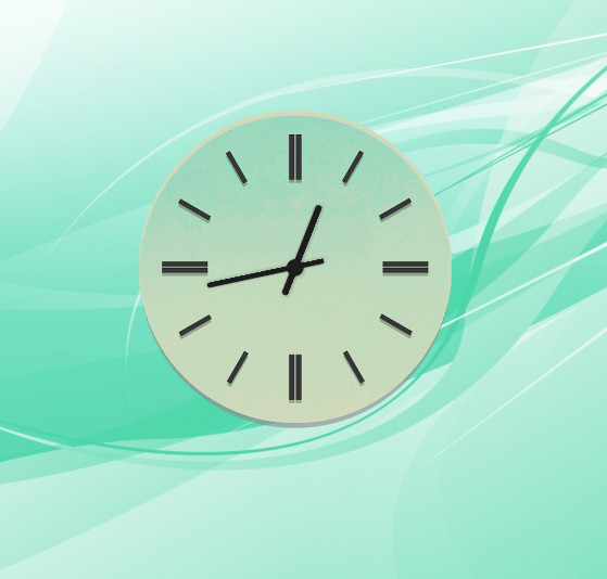 Aqua Clock for xwidget by Jimking on DeviantArt