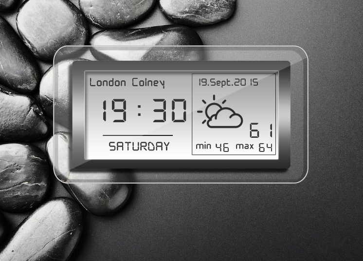 Bedside Clock for xwidget by Jimking on DeviantArt